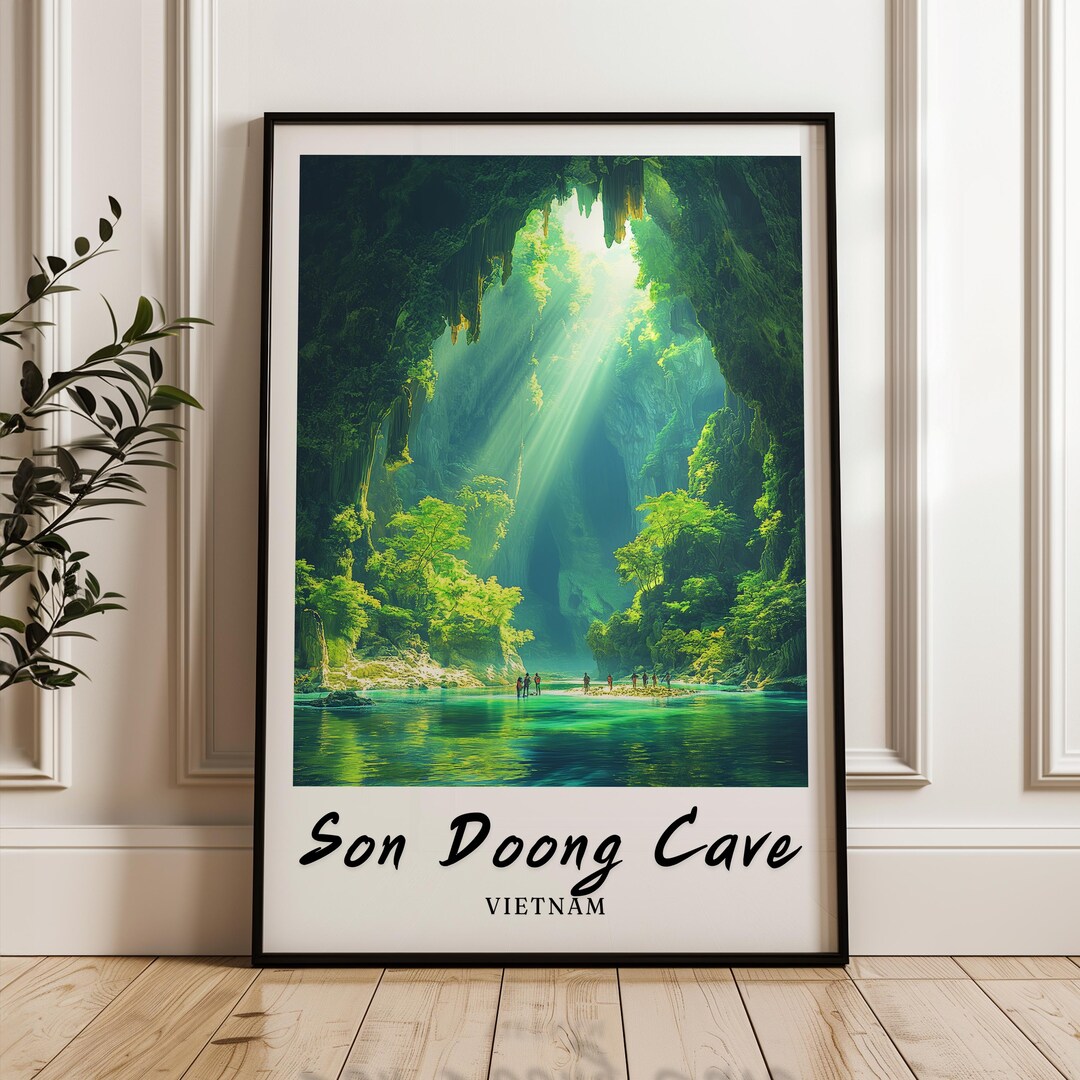 Son Doong Cave Vietnam Wall Art,prints,travel Poster,digital Print,wall ...