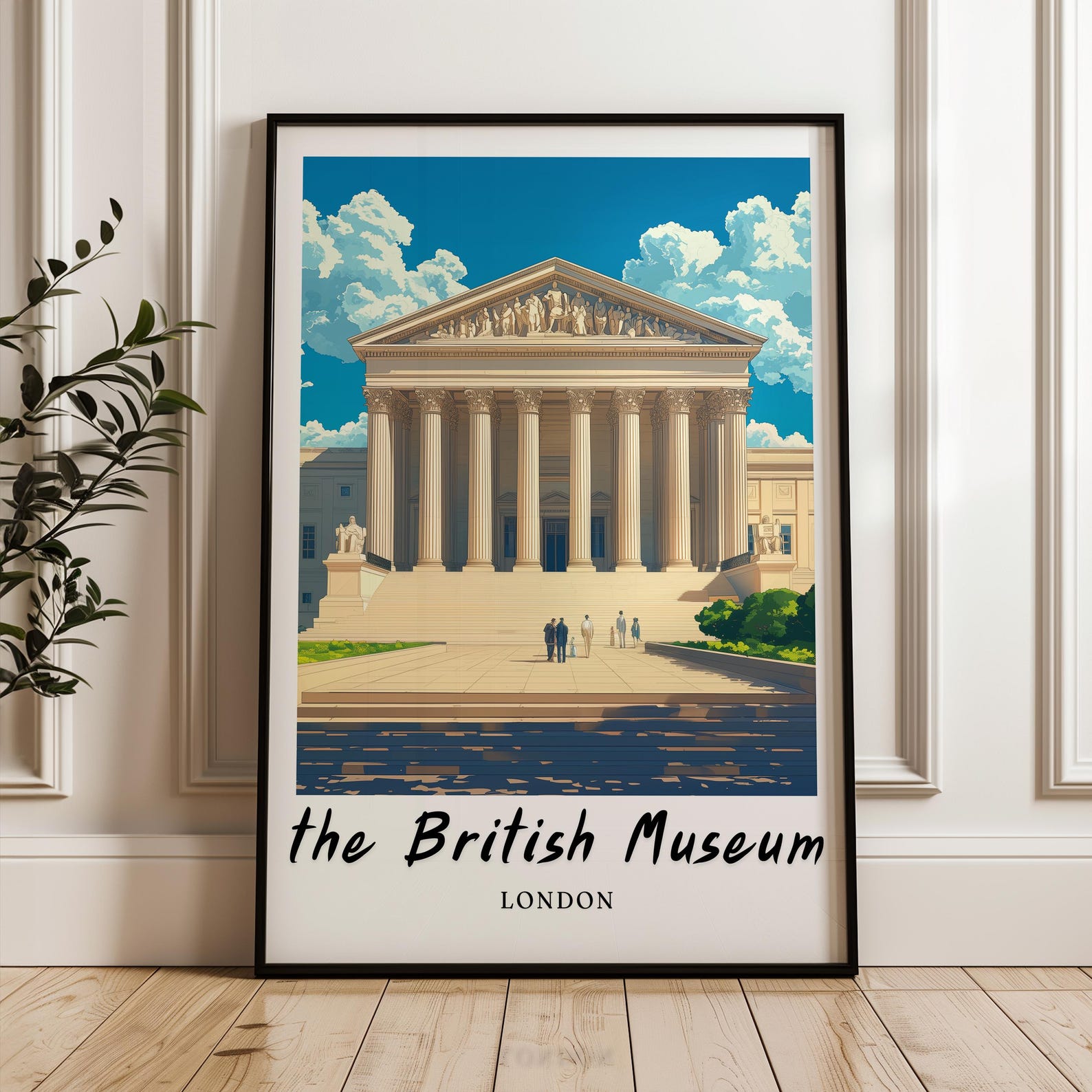 The British Museum London Wall Art,prints,travel Poster,digital Print ...