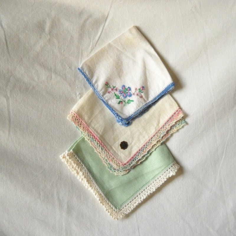 Irish Linen Hankie - Etsy