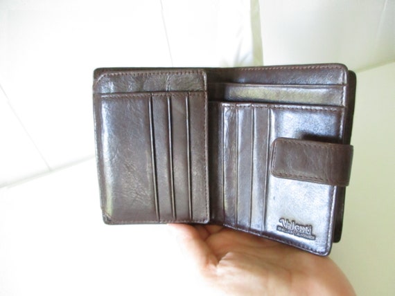 Vintage Wallet Valenti Italian Leather Wallet Bifold … - Gem