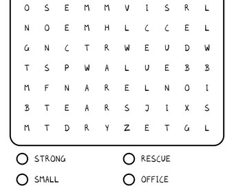 Printable Word Search Puzzle for Kindergarten 200 Pages, Back to School ...