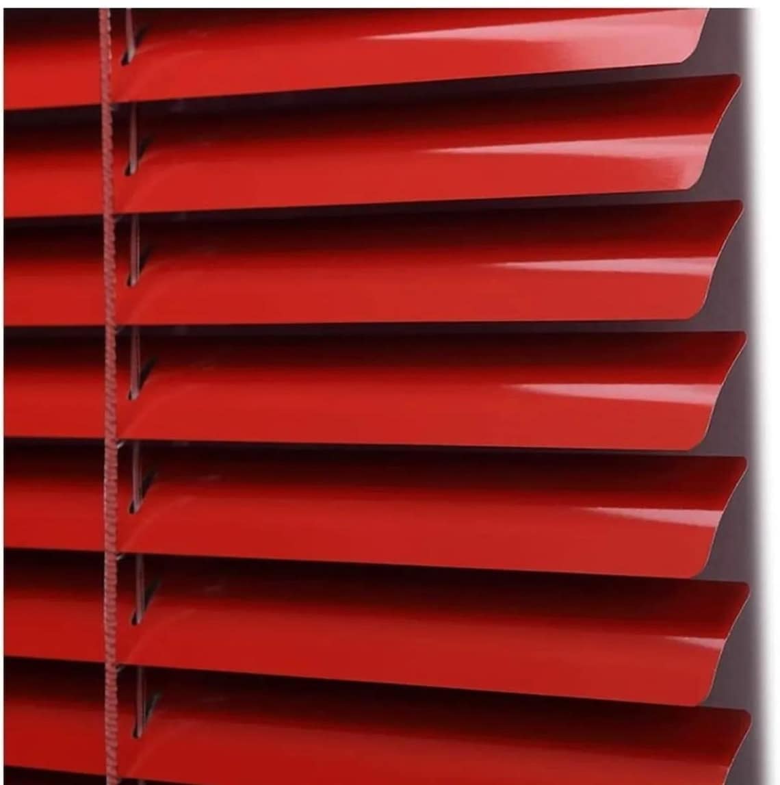 Red Aluminum Venetian Blind (25 Mm) - Etsy