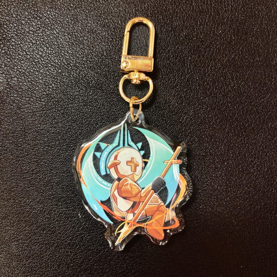 ULTRAKILL Gabriel Acrylic Keychain: Ultrakill Charm, Backpack Decor ...