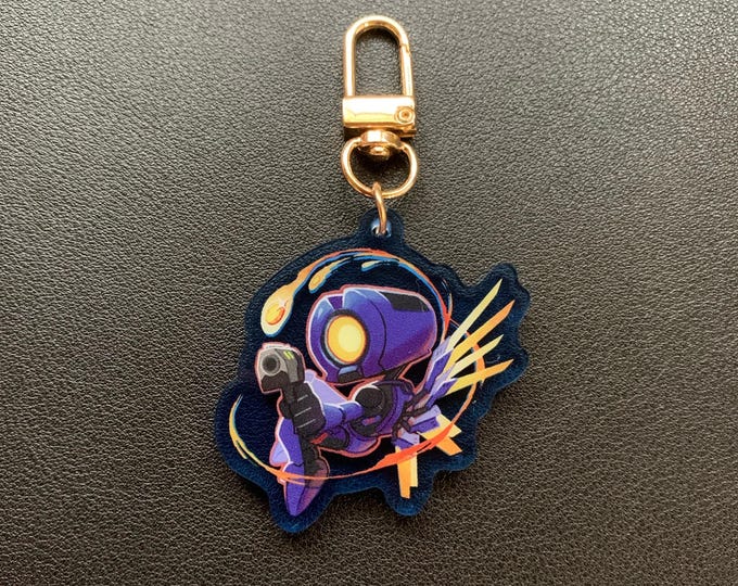 ULTRAKILL V1 Acrylic Keychain: Ultrakill Charm, Backpack Decor, Video ...