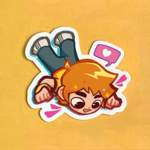 Scott Pilgrim Stickers: Ramona Flowers Die Cut Waterproof Decals - Etsy