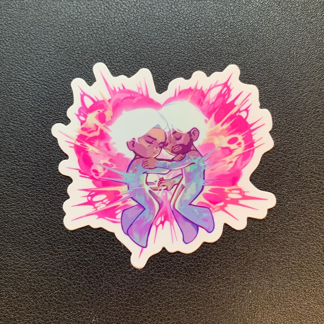 Jayce and Viktor Sticker: Jayvik Sticker, Jayce Arcane Sticker, Viktor ...