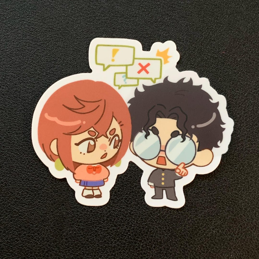 Dandadan Sticker: Momo Ayase, Okarun, Laptop Decal, Water Bottle Decor ...