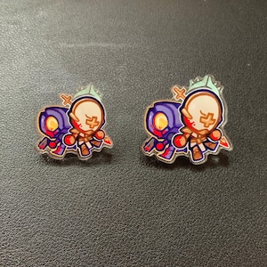 ULTRAKILL V1 and Gabriel Acrylic Pin, Ultrakill Charm, Backpack Decor ...