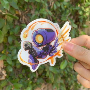 ULTRAKILL V1 and Gabriel Sticker, Laptop Decor, Water Bottle Sticker ...