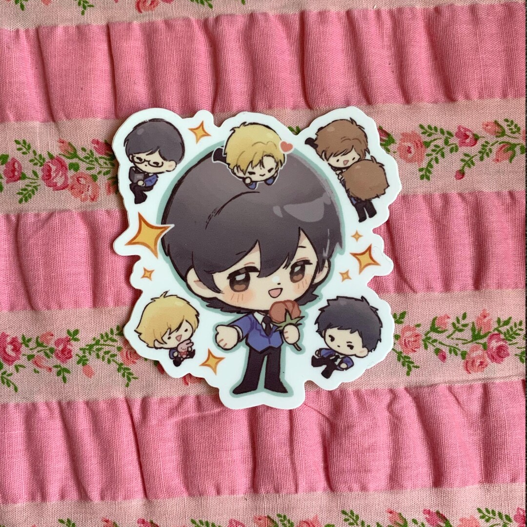 Ouran High School Host Club Sticker: Waterproof Anime Decal - Etsy