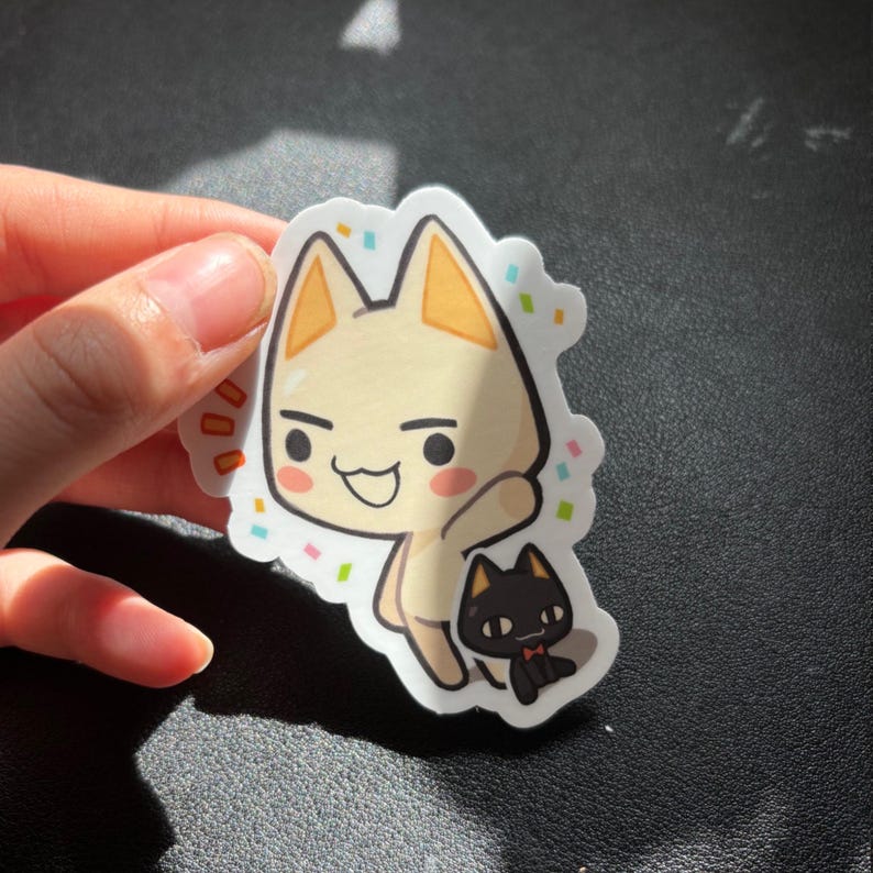 Toro Inoue and Kuro Vinyl Sticker: Waterproof Matte Decal - Etsy