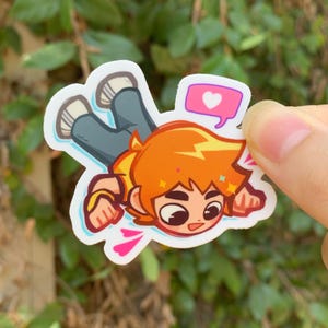 Scott Pilgrim Stickers: Ramona Flowers Die Cut Waterproof Decals - Etsy