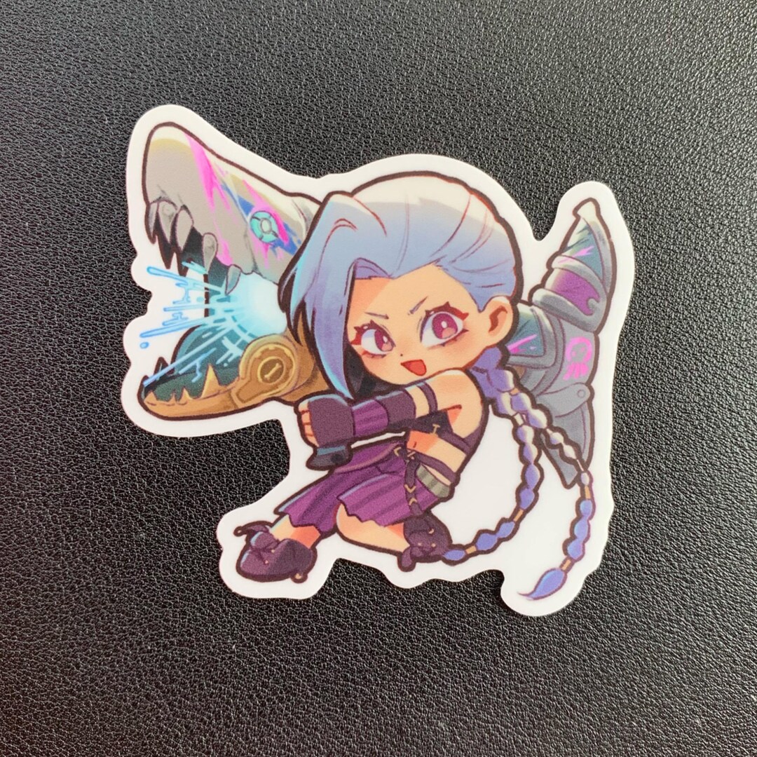 Jinx Arcane Sticker: Arcane Sticker, League of Legends Sticker - Etsy