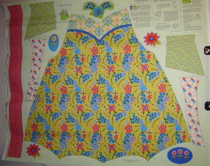 Chatterbox Apron Panel Penny Rose Fabrics OOP P5466 by Mary Mulari - Etsy