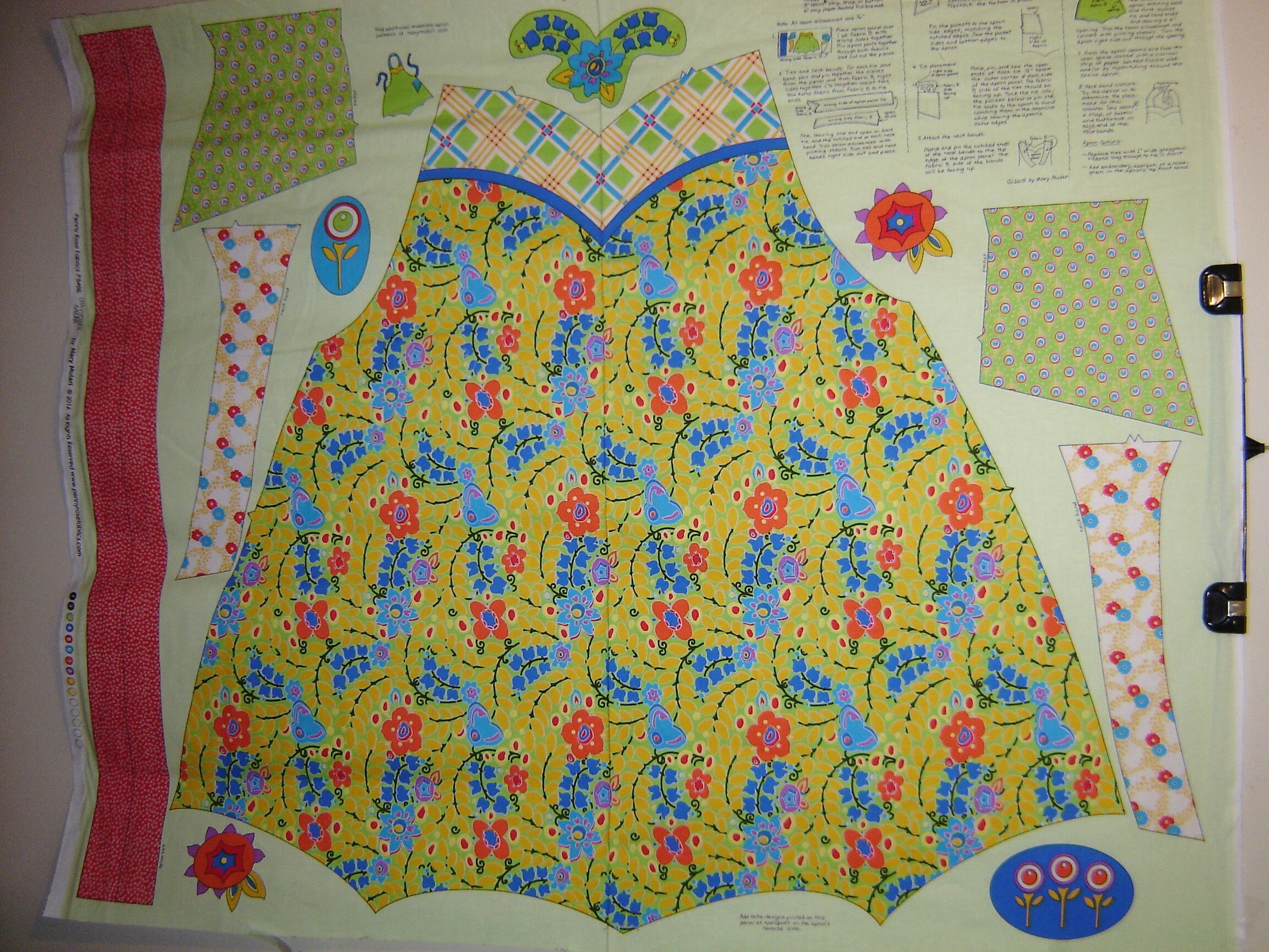 Chatterbox Apron Panel Penny Rose Fabrics OOP P5466 by Mary - Etsy
