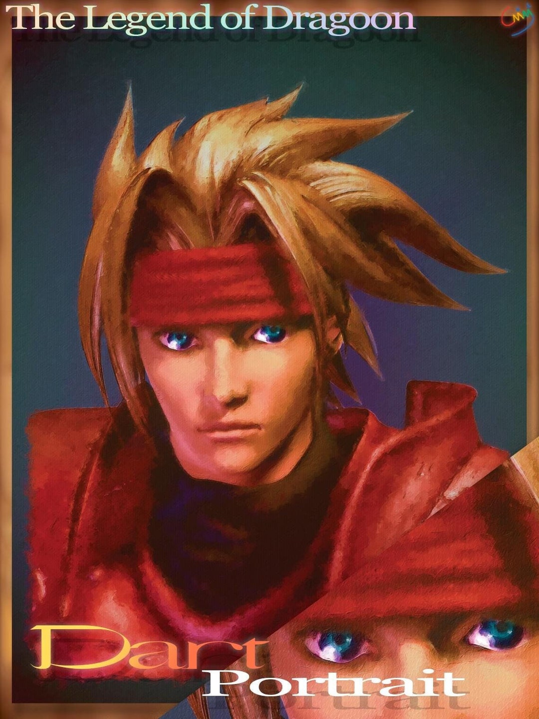 The Legend of Dragoon, Dart Portrait digital Download - Etsy