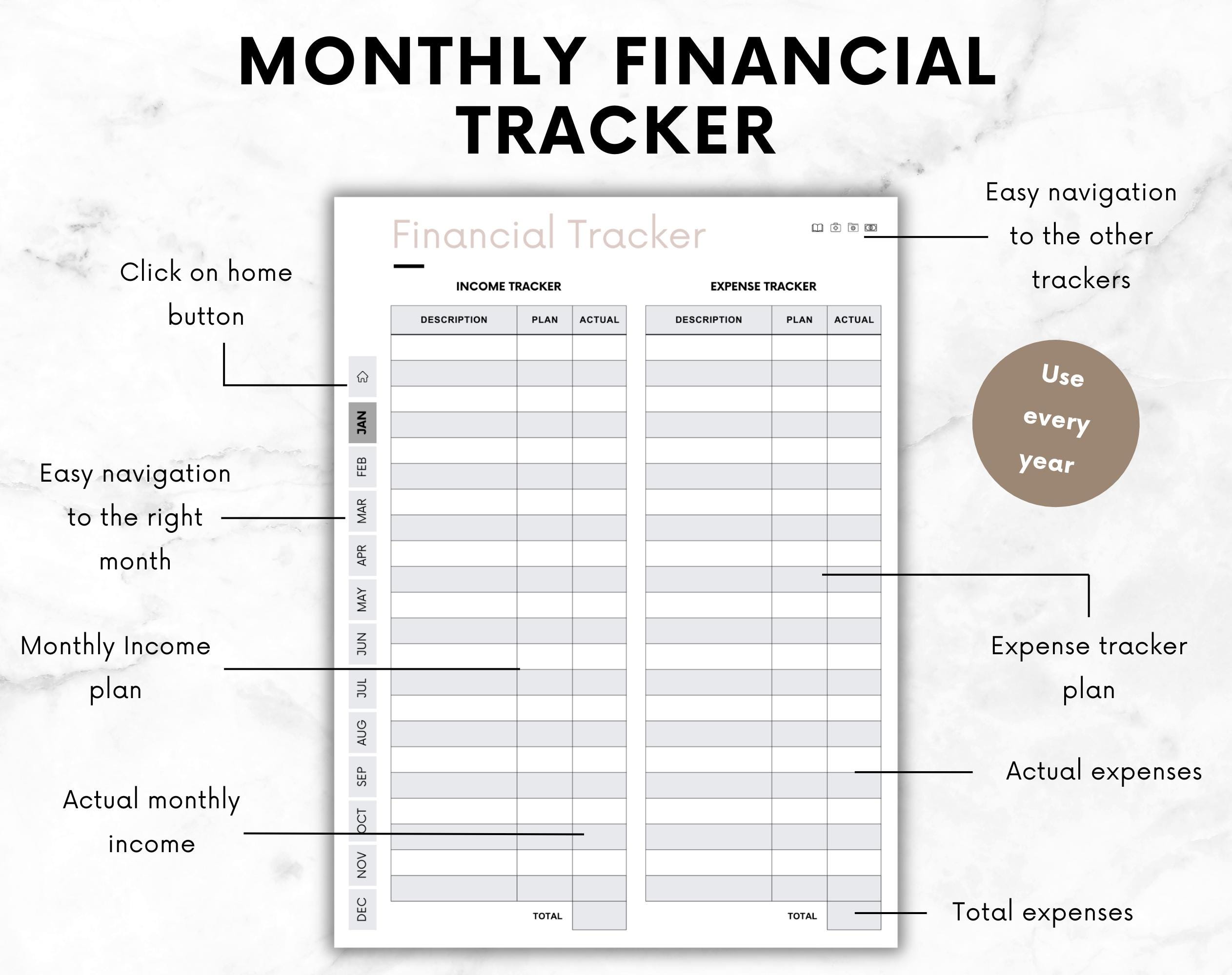 Remarkable 2 Life Planner | All-in-one Digital Planner | Financial ...