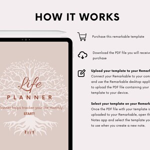Remarkable 2 Life Planner Templates | Mood Tracker | Digital Planner ...