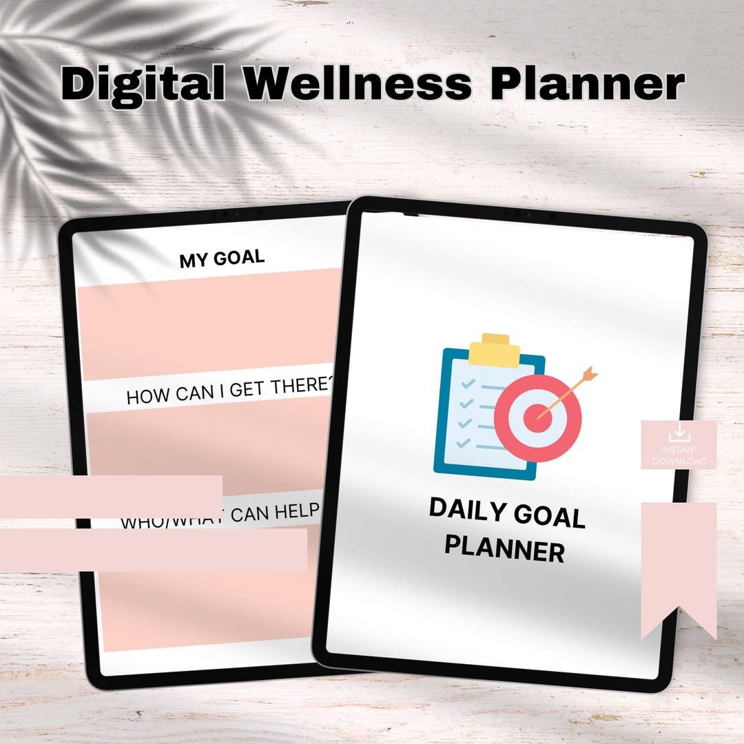 SMART Goal Setting, Habit Tracker Kit, Goal Achievement Tool, Monthly ...