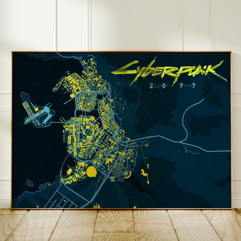Map Poster - Etsy UK