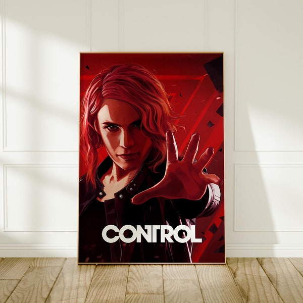 Control Game Poster - Etsy