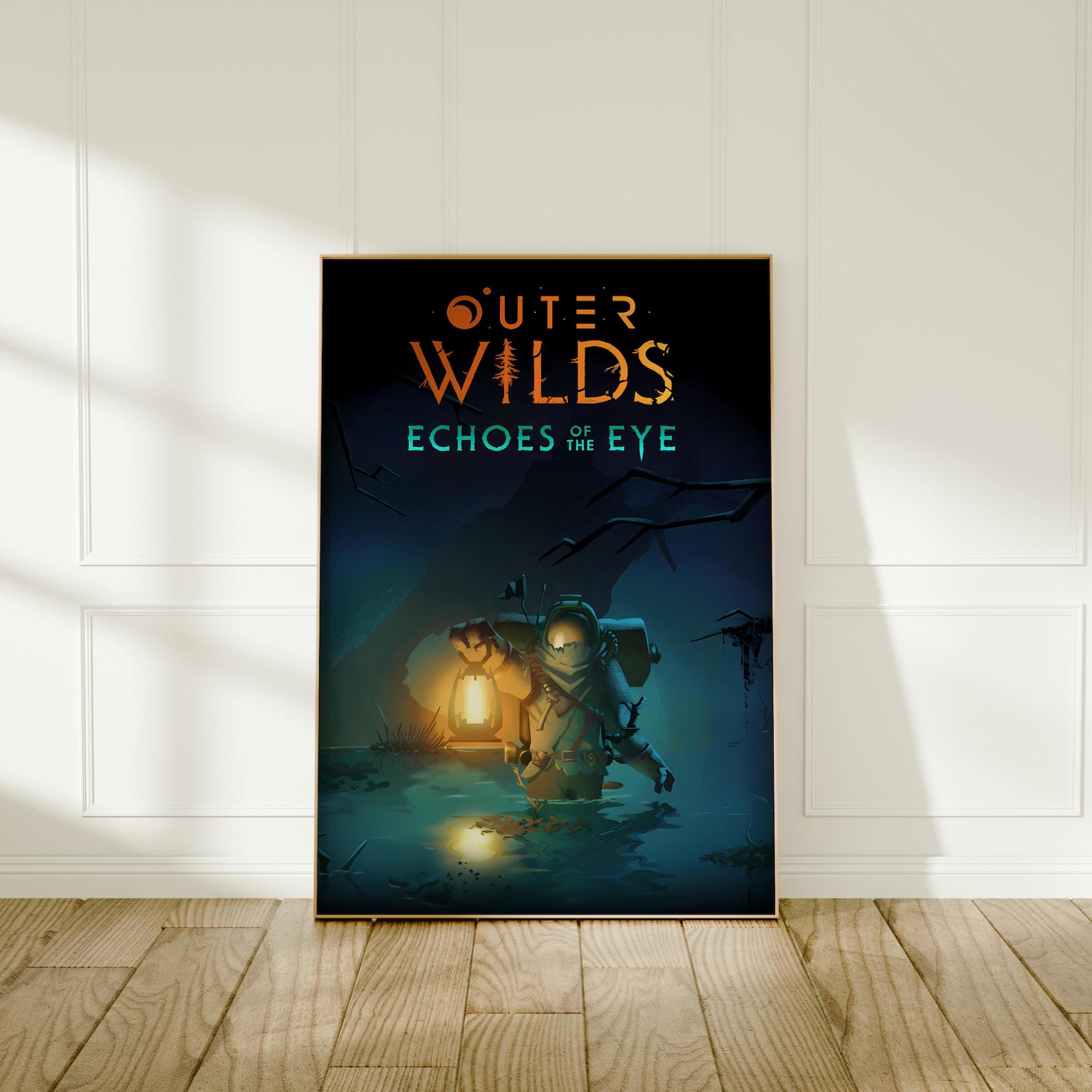 Outer Wilds Poster, Space Exploration Wall Art, Unique Video Game Wall ...