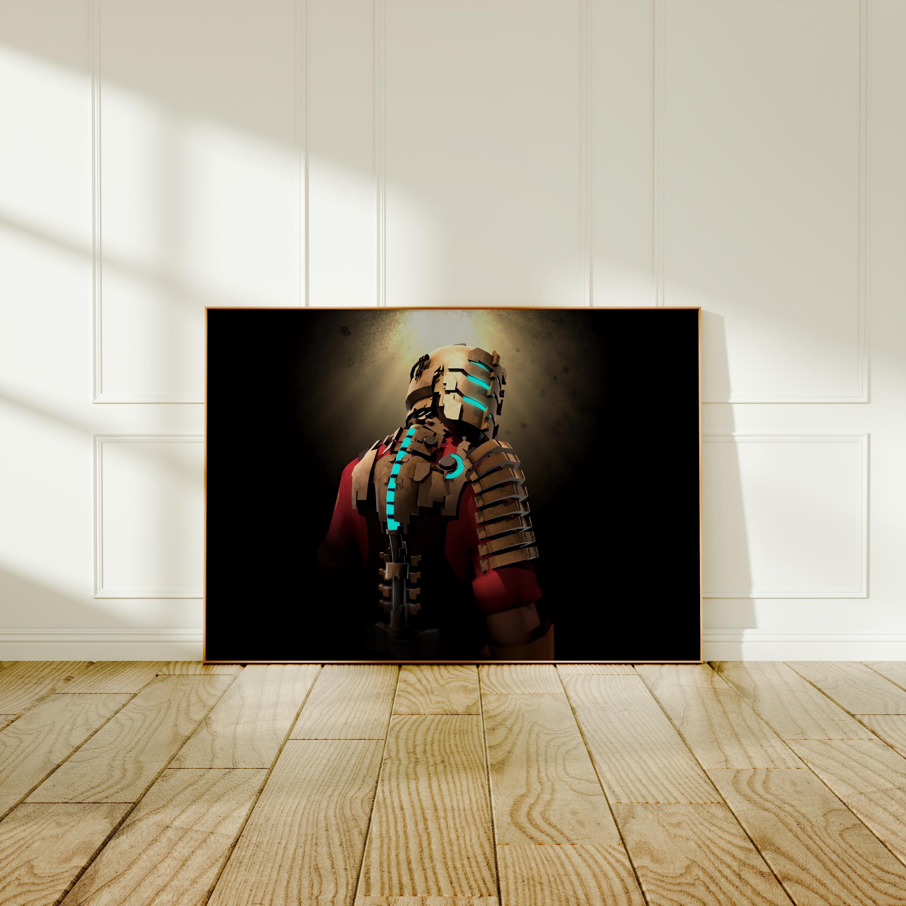 Dead Space Game Poster, Isaac Clarke Wall Art, Gaming Room Decor, Fine ...