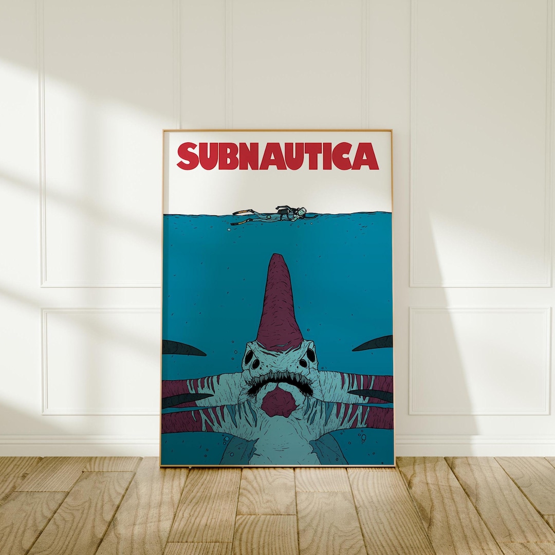 Subnautica 2 Poster | Ryley Robinson Wall Art Print | Survival Game ...