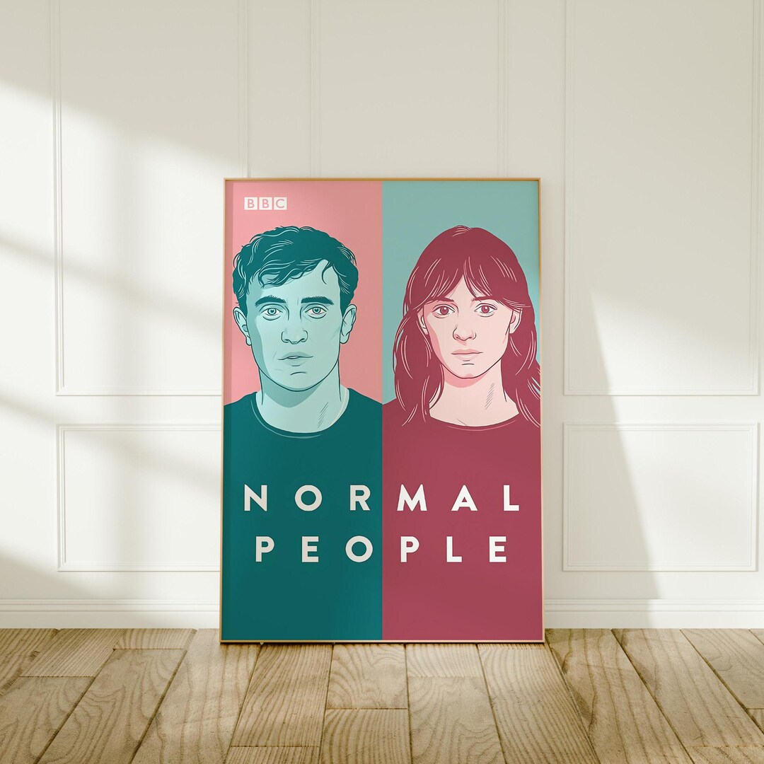 Normal People TV Show Poster: Romance Drama Wall Art - Etsy