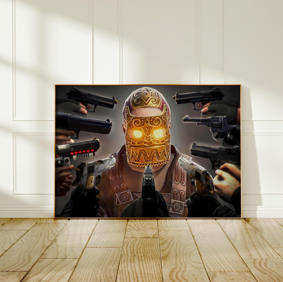 Rust Game Poster: Survival Art Print for Gamers - Etsy
