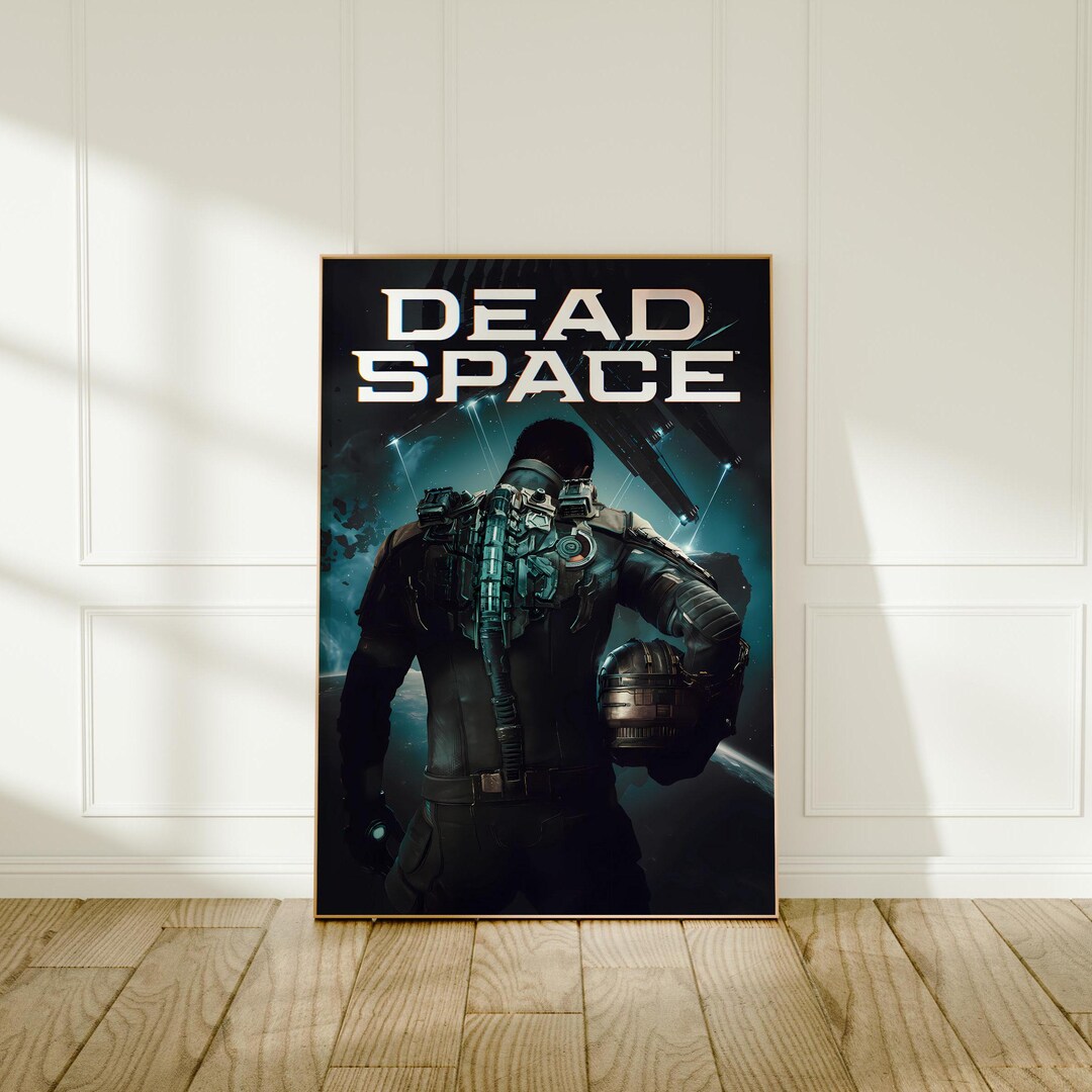 Dead Space Poster, Isaac Clarke Wall Art, Gaming Wall Decor, High ...