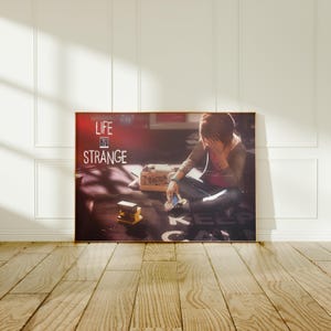 Life is Strange Game Poster, Max and Chloe Wall Art, Gaming Room Decor ...