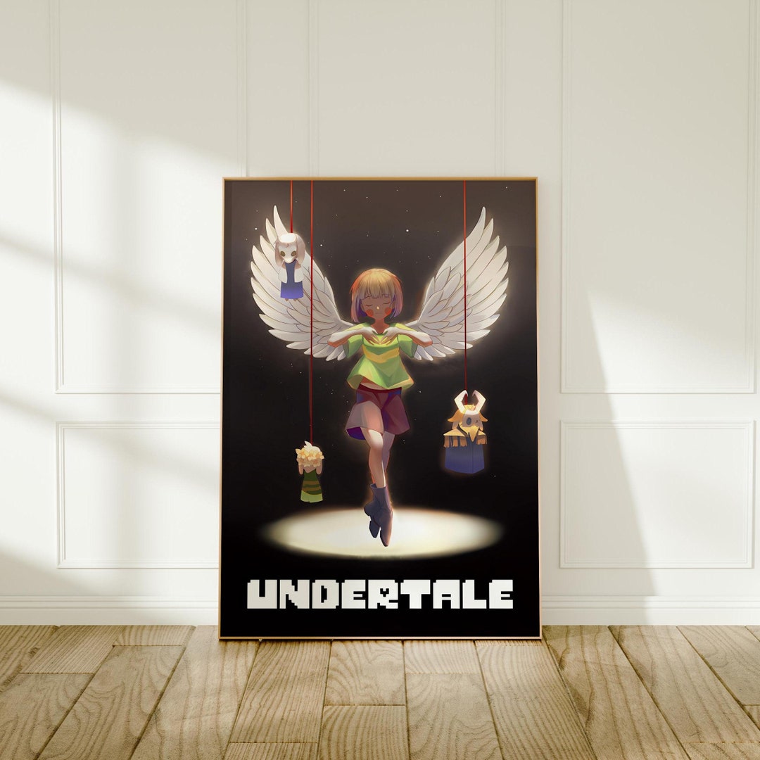 Undertale Poster Collection, Vibrant and High-quality Prints Featuring ...