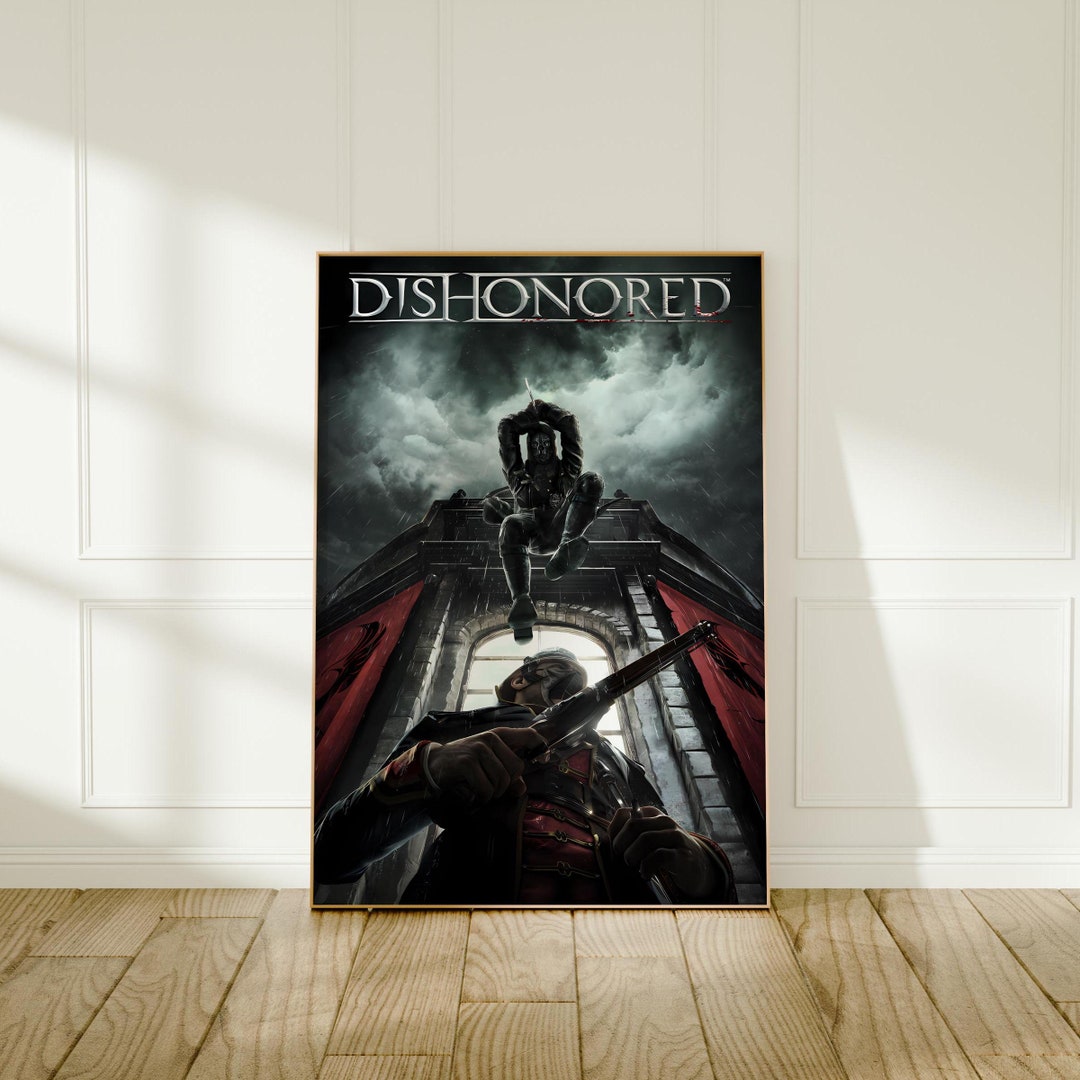 Dishonored Game Poster | Video Game Wall Art | Gaming Room Decoration ...