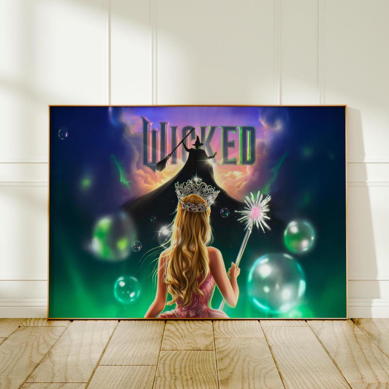 Wicked the Musical Poster - Etsy