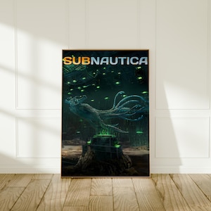 Subnautica 2 Poster | Ryley Robinson Wall Art Print | Survival Game ...