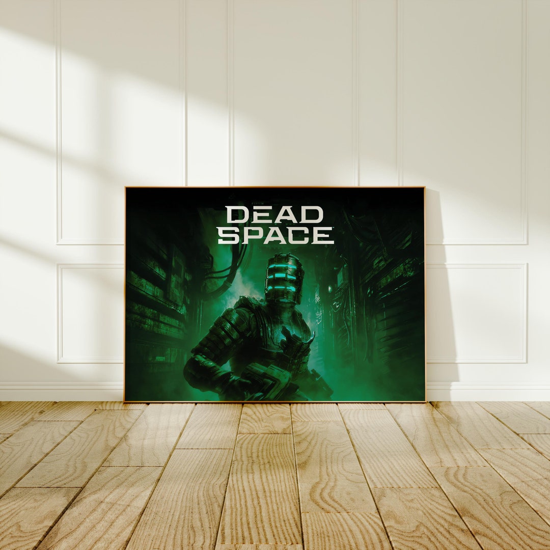 Dead Space Game Poster, Isaac Clarke Wall Art, Gaming Room Decor, Fine ...