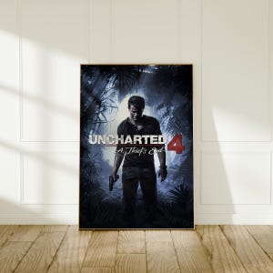 Uncharted 4 Poster – Nathan Drake, Gaming Wall Art - Etsy