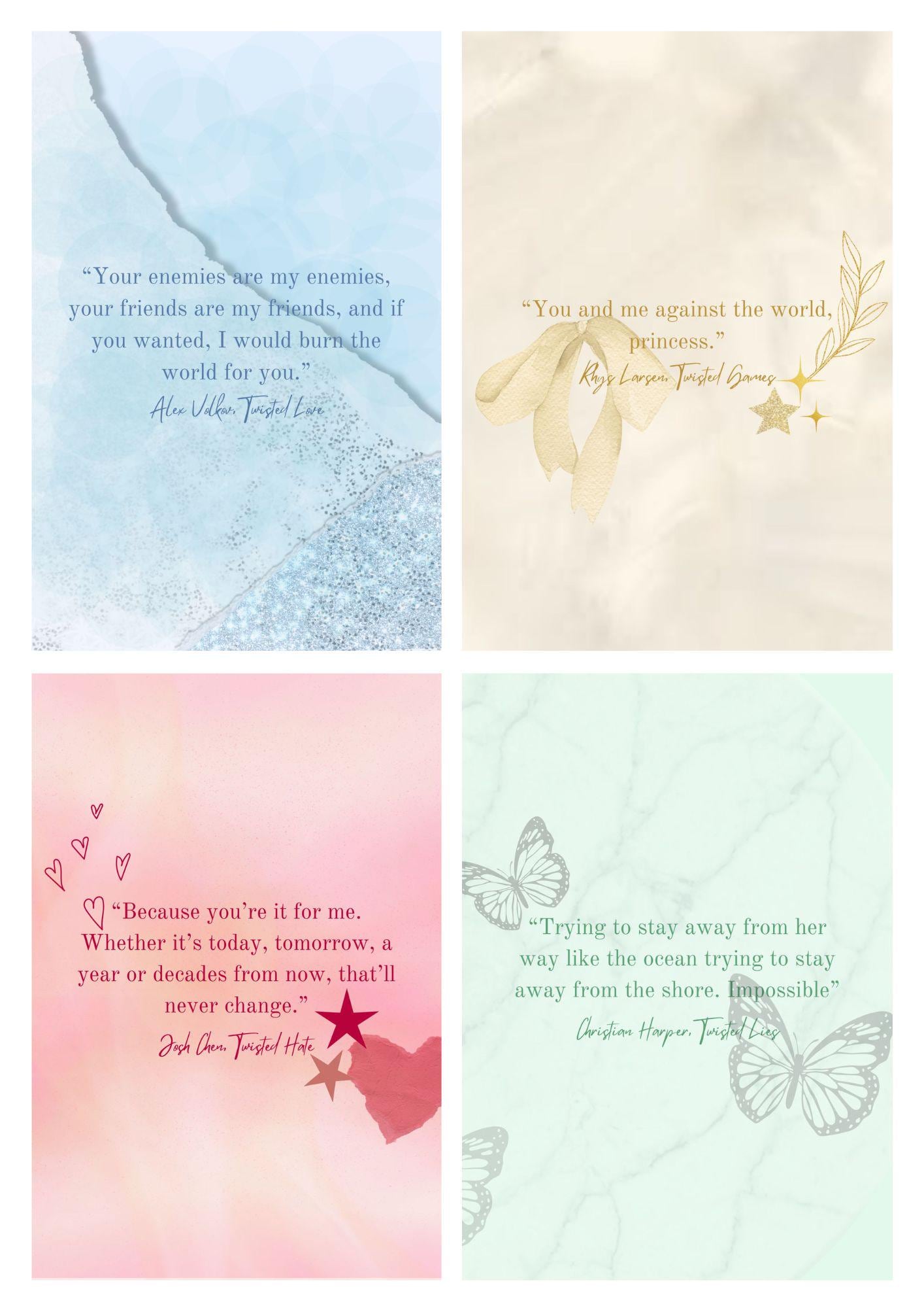 Twisted Series | Ana Huang | Book Quote | Booktok | Downloadable ...