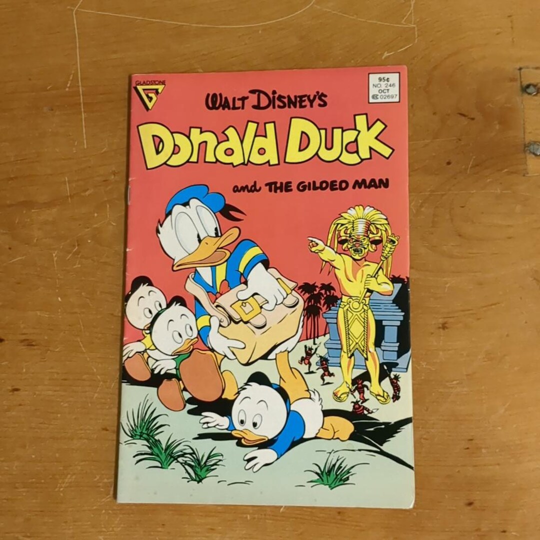 Walt Disney's Donald Duck and the Gilded Man 1986 - Etsy