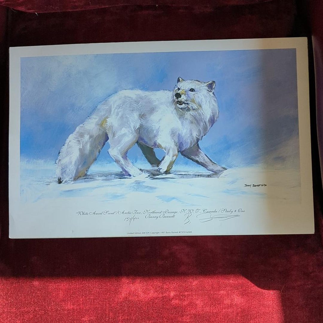 Barry Barnett Signed Limited Edition Print - Etsy