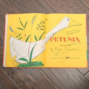 Petunia by Roger Duvoisin - Etsy