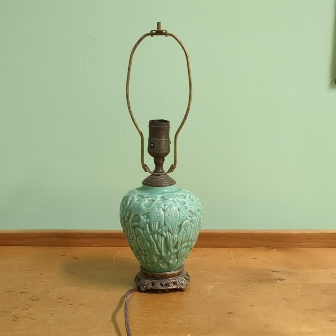 Stangl Lovebirds Pottery Lamp - Etsy