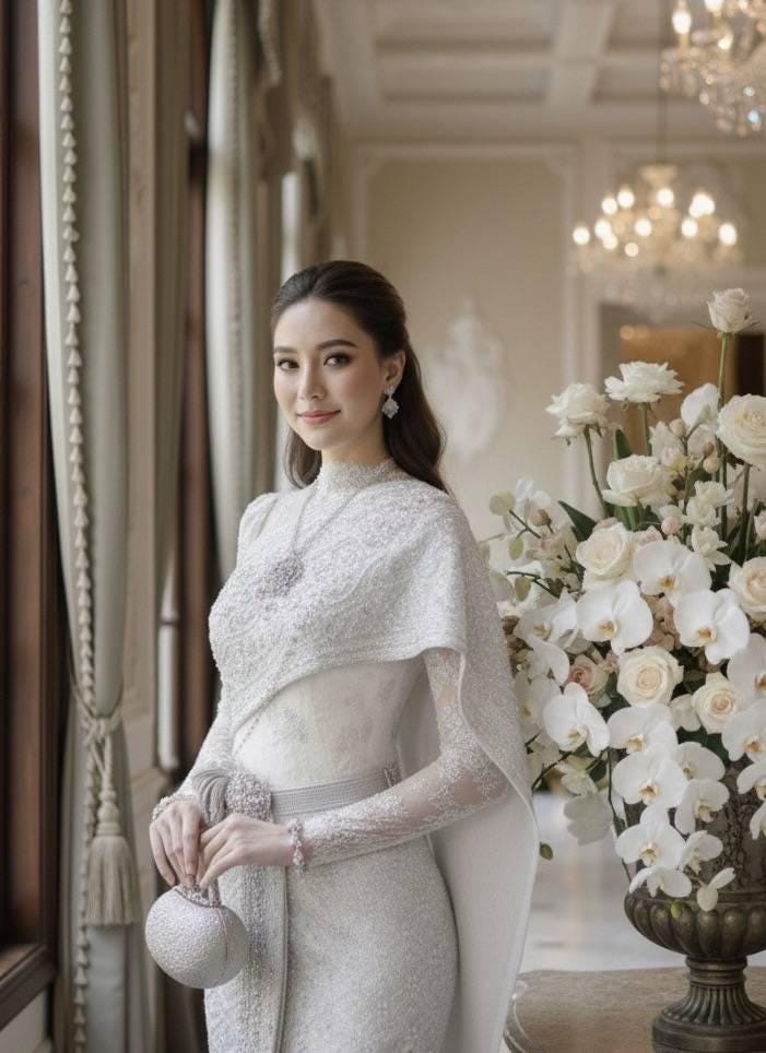 Luxury Thai Sivalia Bridal Dress |asian Wedding Attire| Handcrafted ...