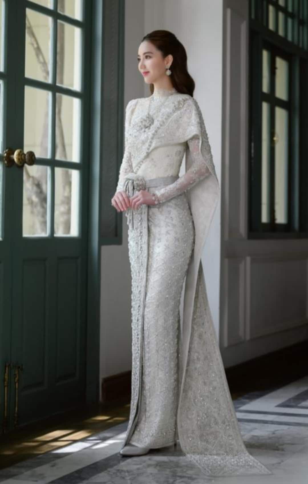 Luxury Thai Sivalia Bridal Dress| Thai/khmer/laos| Real Brocade Silk ...