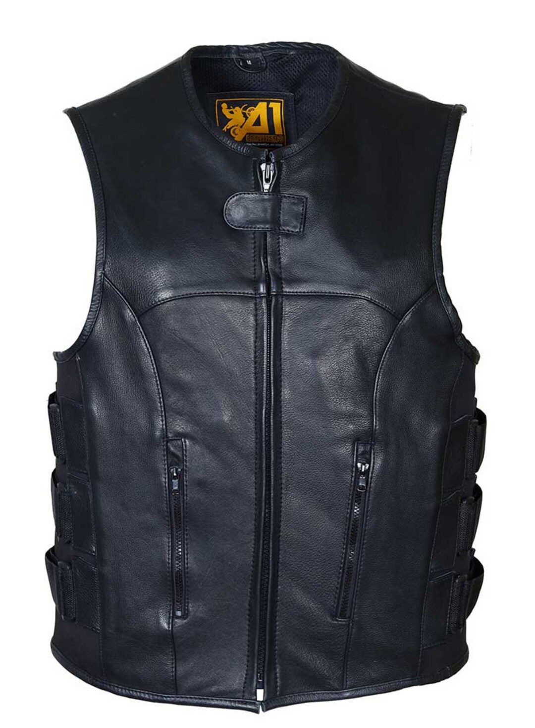 Leather Mens Swat Commando Motorcycle and Biker Vest - Etsy