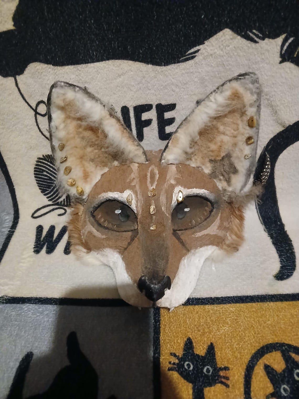 Fox Therian Mask (poseable Ears). - Etsy