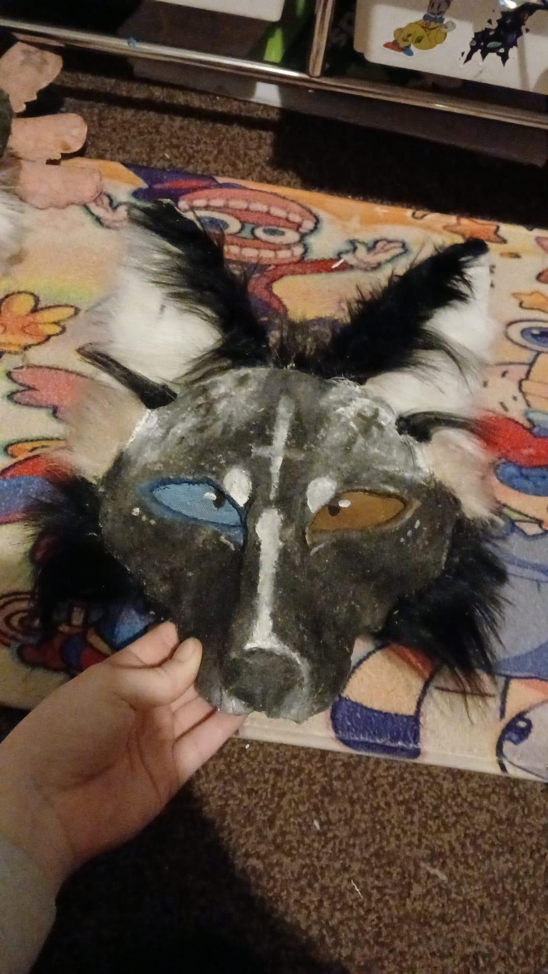 Silver Fox Therian Mask. - Etsy