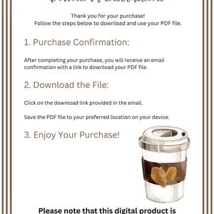 Coffee Order Form - Etsy