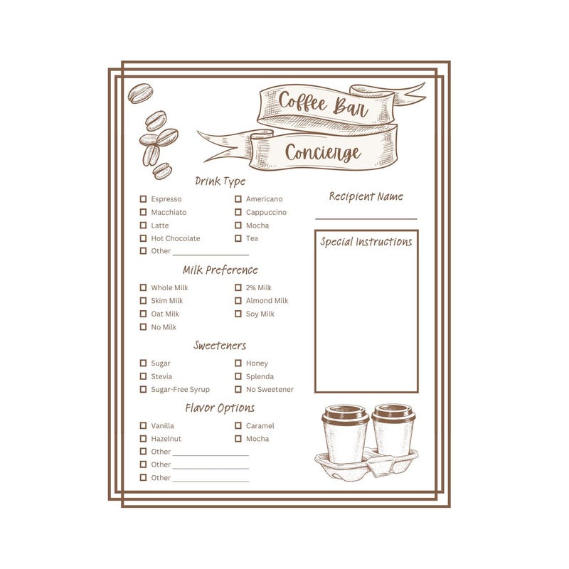 Custom Order Form - Etsy